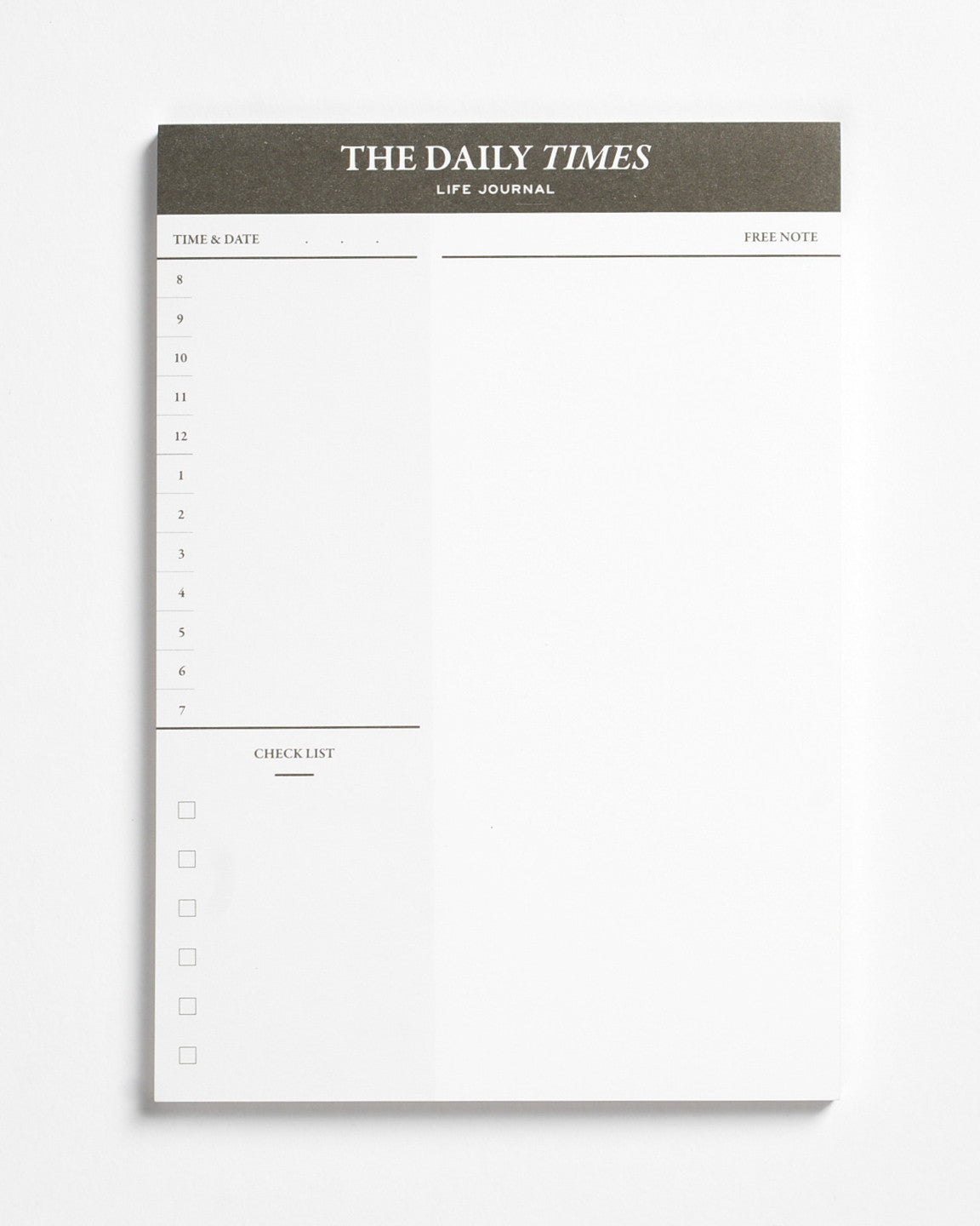 Times Desk Notepad Daily – Hand-Eye Supply